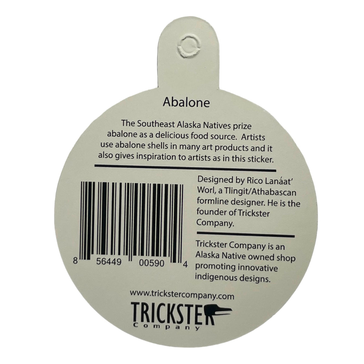 Abalone Sticker – Trickster Company
