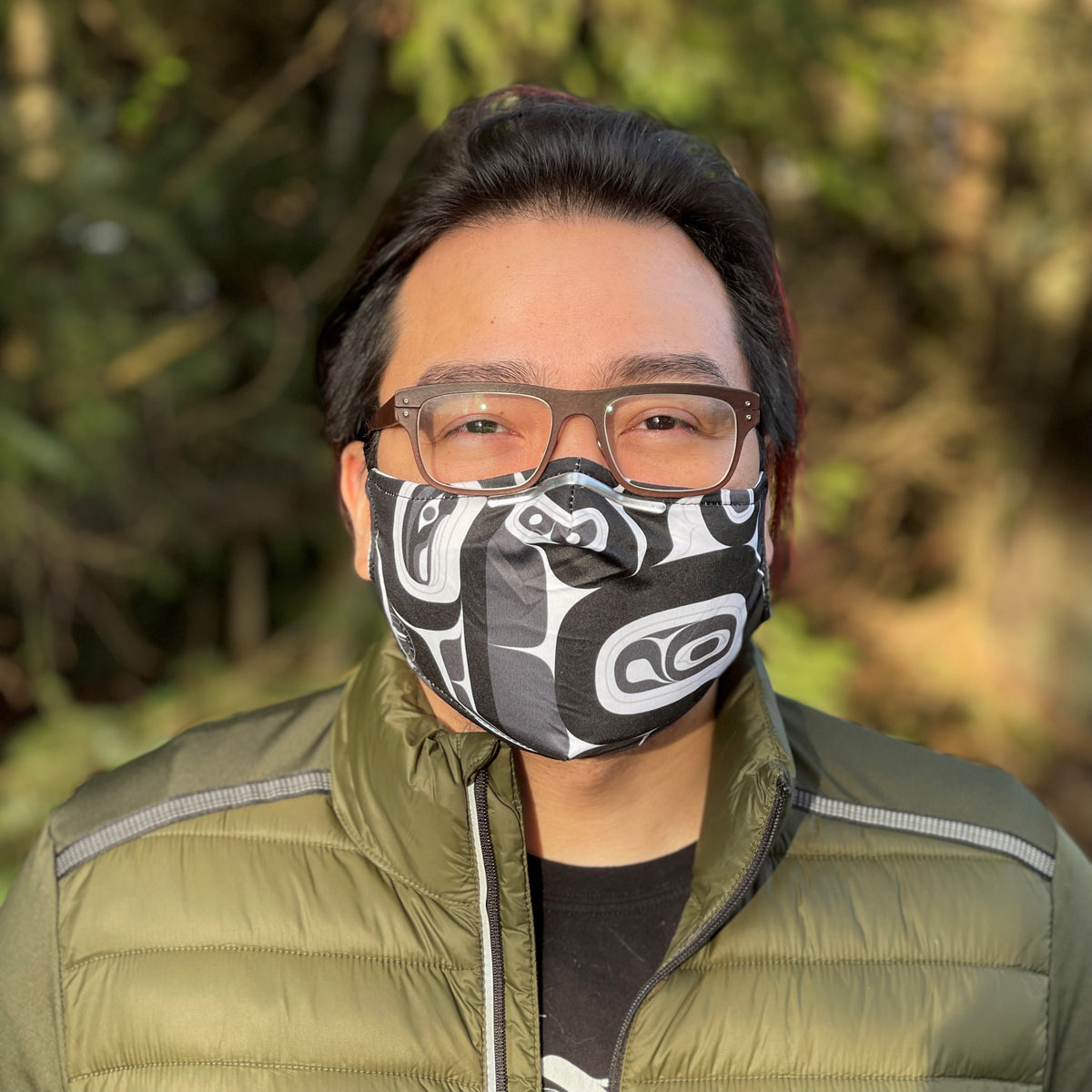 Black and White Face Mask – Trickster Company