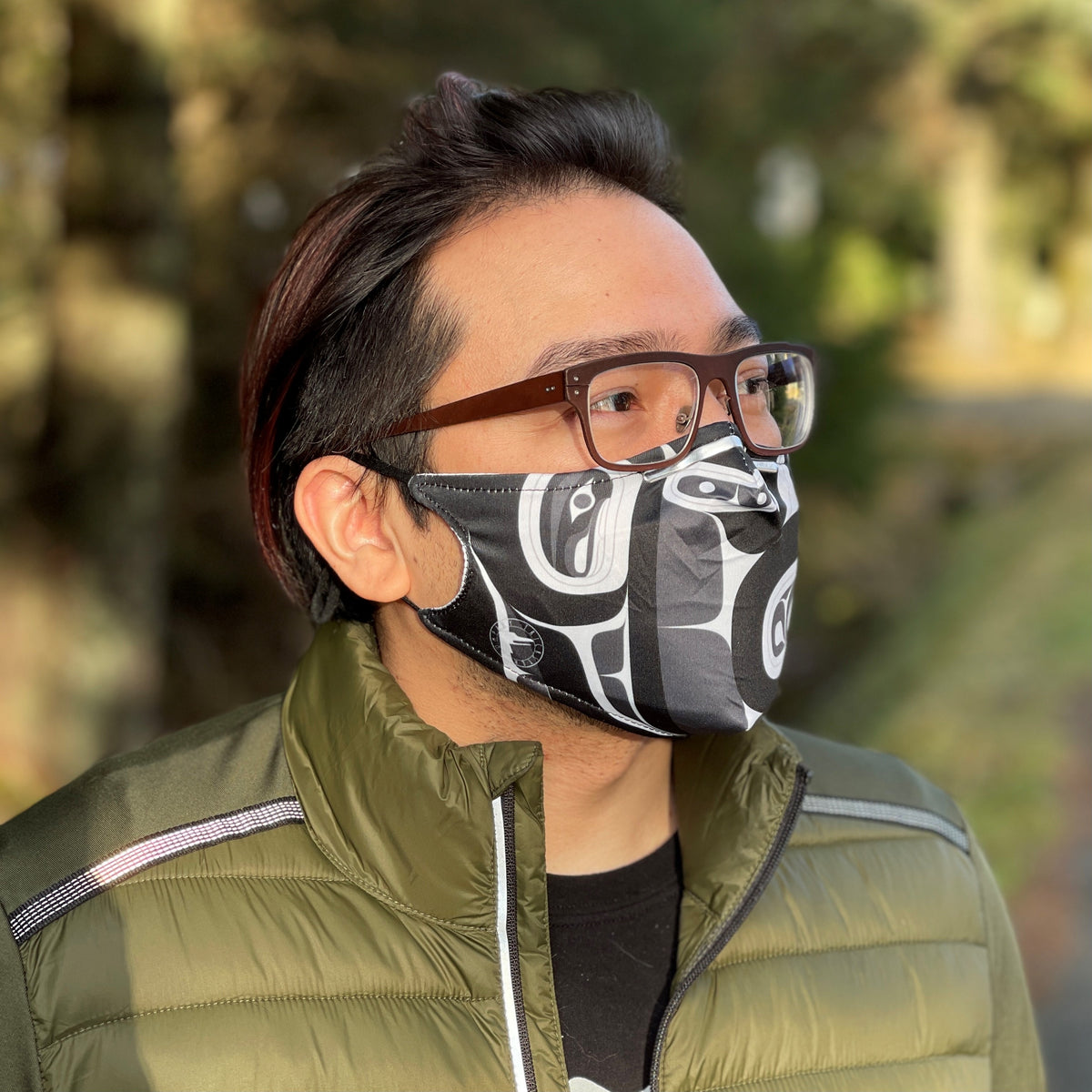 Black and White Face Mask – Trickster Company