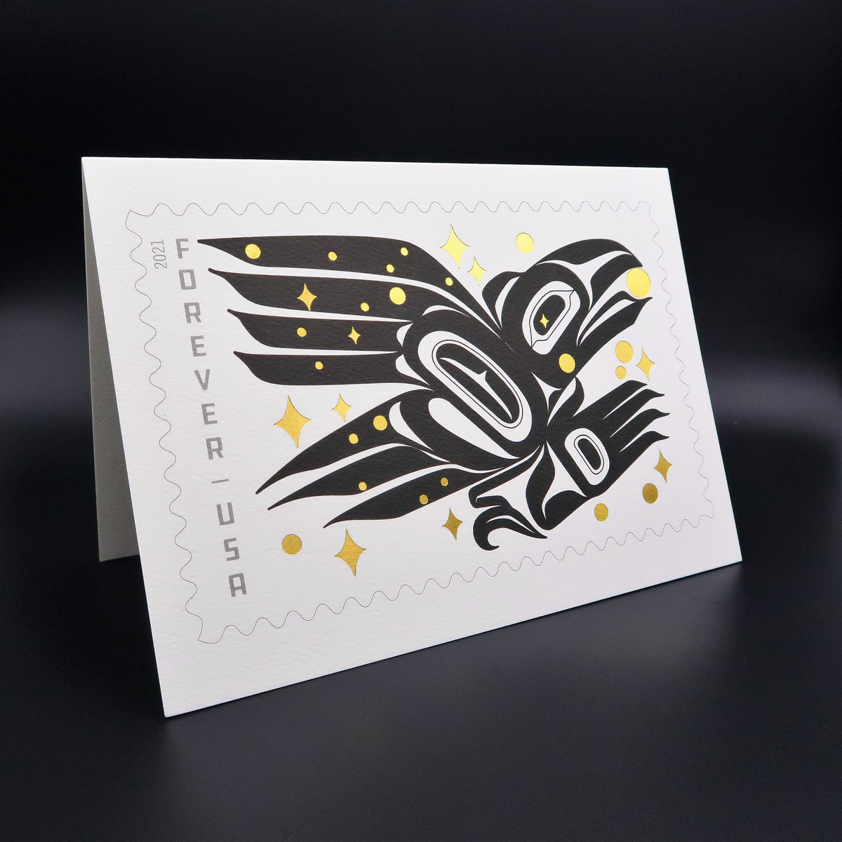 Raven Story Stamp Note Card – Trickster Company