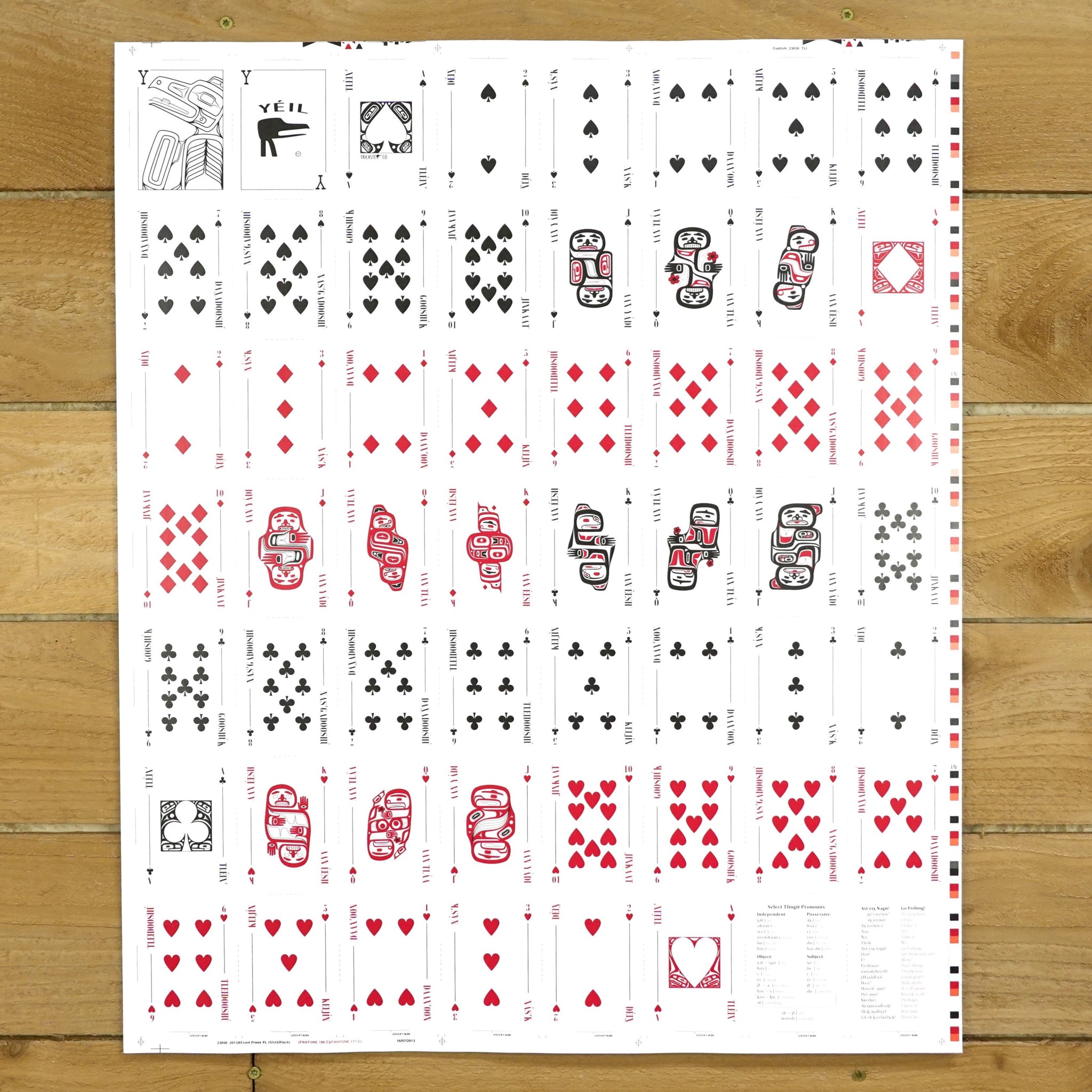 Trickster Co. Playing Cards Uncut Sheets – Trickster Company
